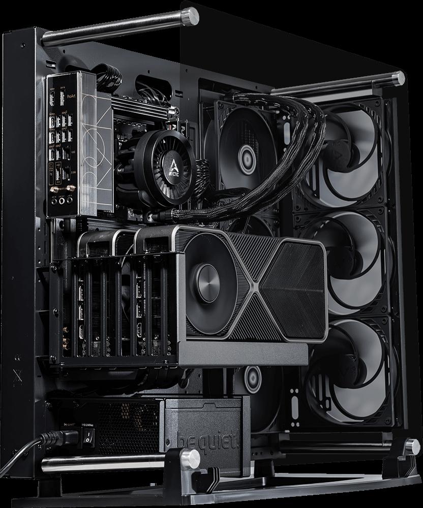 Dual RTX 4090 24GB Pro Workstations Assembled in USA 2YR Warranty ...