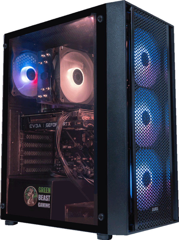 Best Prebuilt Gaming PCs under $600 – Green Beast Gaming