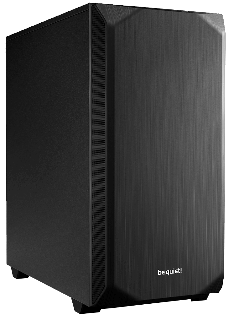 Pure 500 - No Glass & No RGB Gaming PC - AMD - Black – Green Beast Gaming