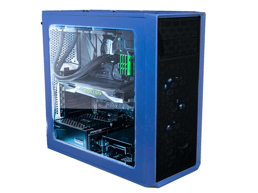 Focus G - BUILD YOUR OWN - Intel - Blue Gaming PC – Green Beast Gaming