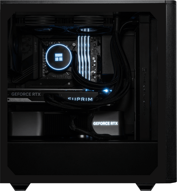 Dual RTX 3090 24GB GPU Workstation - Intel - Pure 501 Black – Green ...