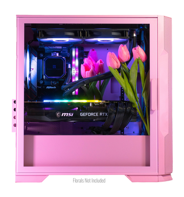 Pink Customizable Prebuilt Gaming PCs - Assembled in USA, 2YR Warranty ...
